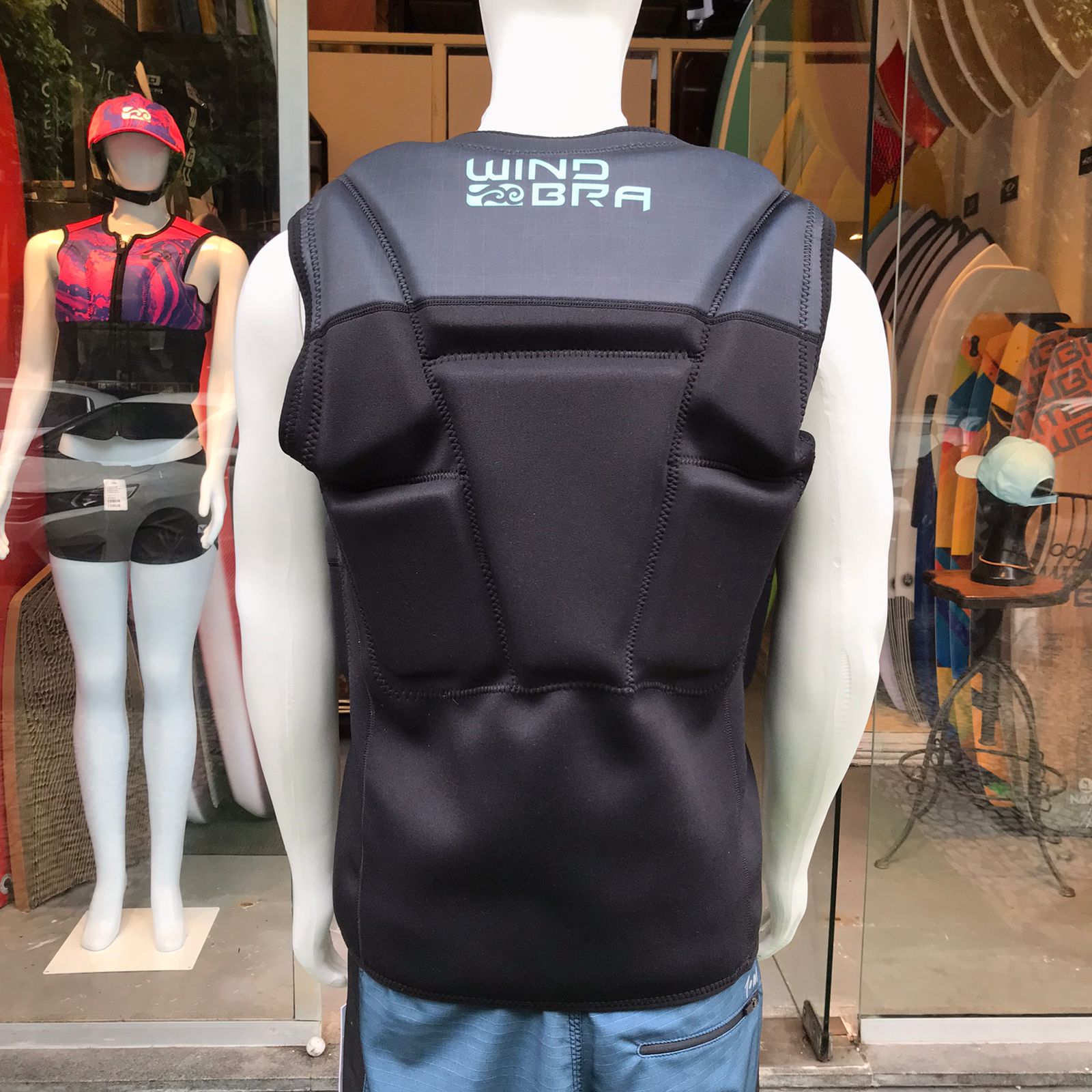 Colete Anti Impacto WindBra - Preto - GG - 021club