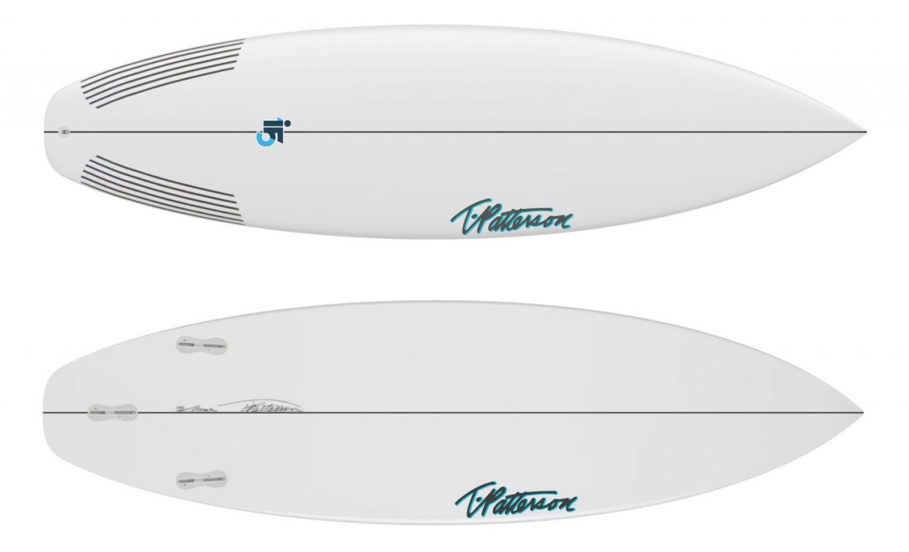Prancha de Surf Italo Ferreira IF15 - T.Patterson - Silversurf -TAM: 5 ...
